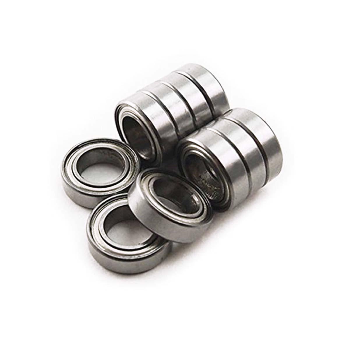 10pcs 10x6x3mm Ball Bearing MR106ZZ Metal Shielded 6x10x3mm Rolling ...