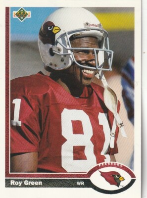 FREE SHIPPING-MINT-1991 Upper Deck #203 Roy Green Arizona Cardinals ...