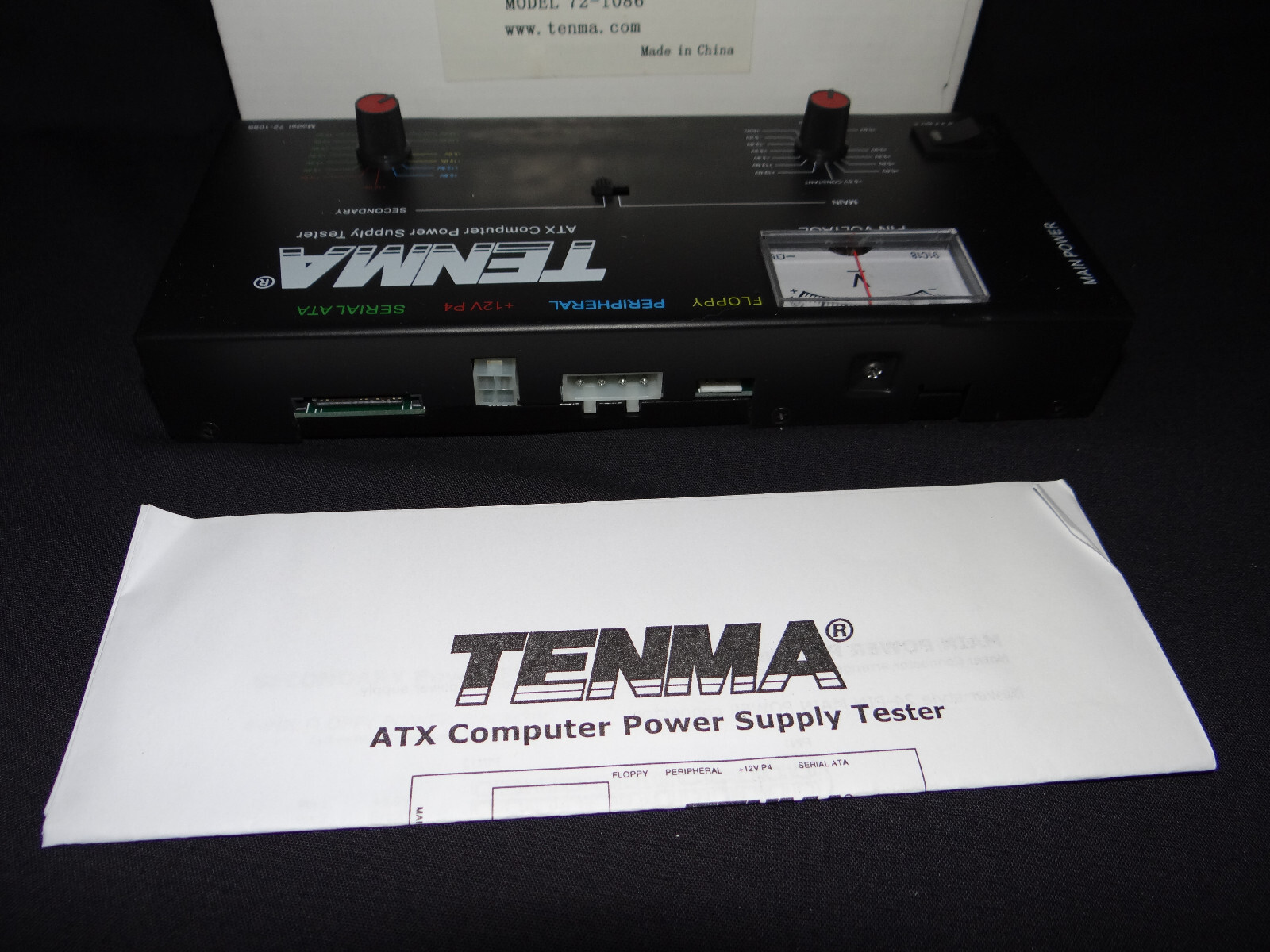 Tenma ATX Power Supply Tester Model #72-1086 | eBay
