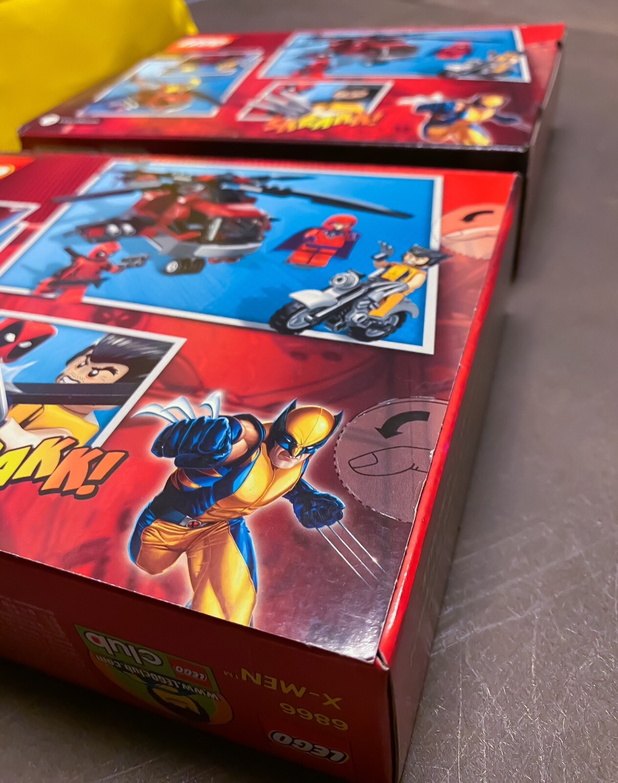 MINT! LEGO Marvel: Wolverine's Chopper Showdown 6866 DEADPOOL X-MEN ...