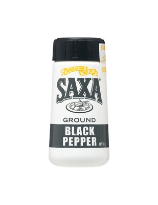 Saxa Pepper Black 50g | eBay Australia