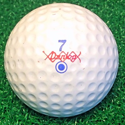 RARE Vintage DUNLOP BLUE MAX XXXX Golf Ball #7 | eBay