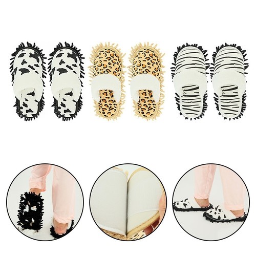 Quick and Easy Floor Cleaning Slippers Say Goodbye to Traditional Mops ...