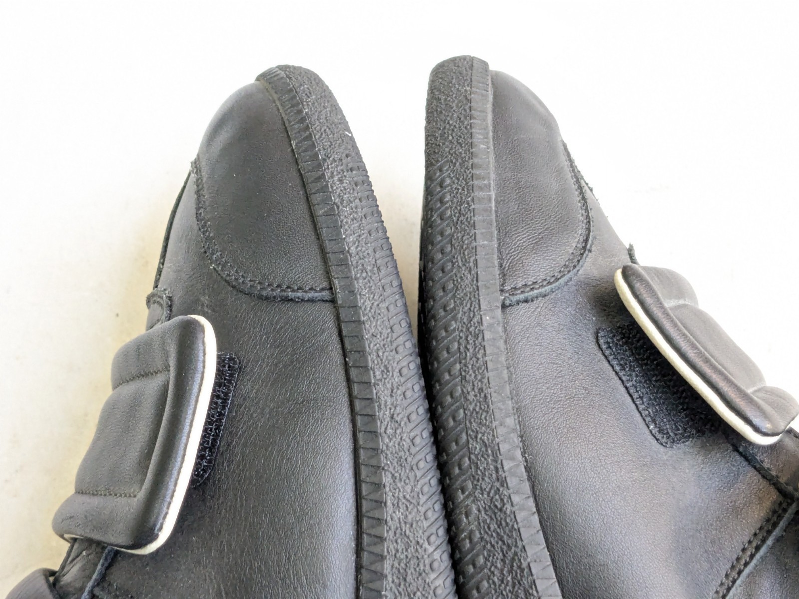 Maison Margiela Clinic Black Men 11 44 Leather High Top Sneaker Luxury ...