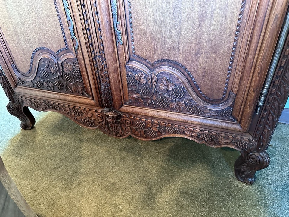 Normandy France Armoire Louis XVI 18th Century In Oak Original Lock ...