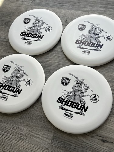 Disc Golf Putter Pack Dismania Active Shogun Bulk Lot of 4 Discs White ...