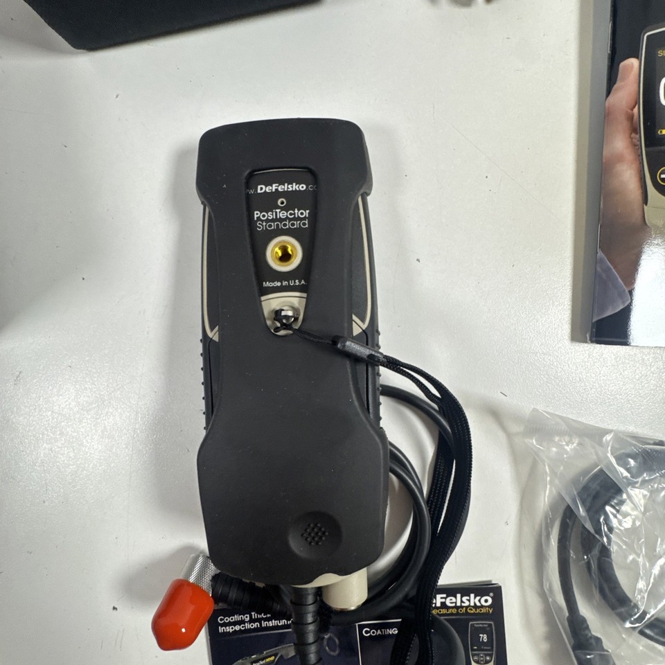 New DeFelsko PosiTector UTG C Ultrasonic Thickness Gage Probe Range 0. ...