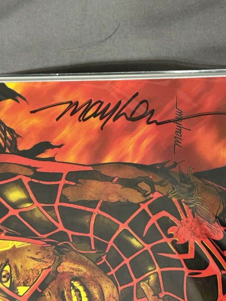 Miles Morales: Spider-Man #5 Mike Mayhew Trade Variant Signed W/COA | eBay