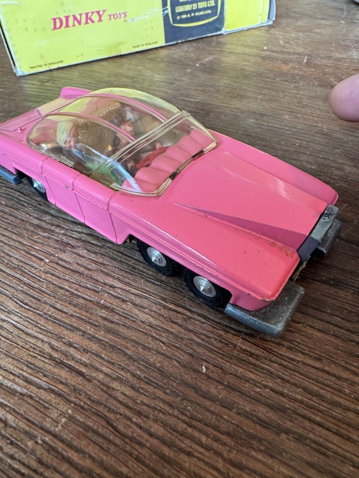 DINKY TOYS LADY PENELOPE'S FAB 1 REF 100 BOITE REPRODUCTION MADE IN ...