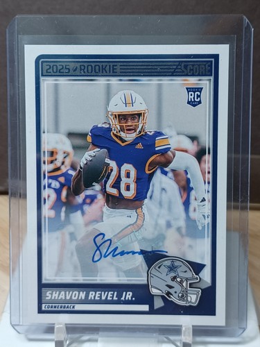 #91 SHAVON REVEL JR ROOKIE AUTO - COWBOYS - 2025 SCORE FOOTBALL | eBay