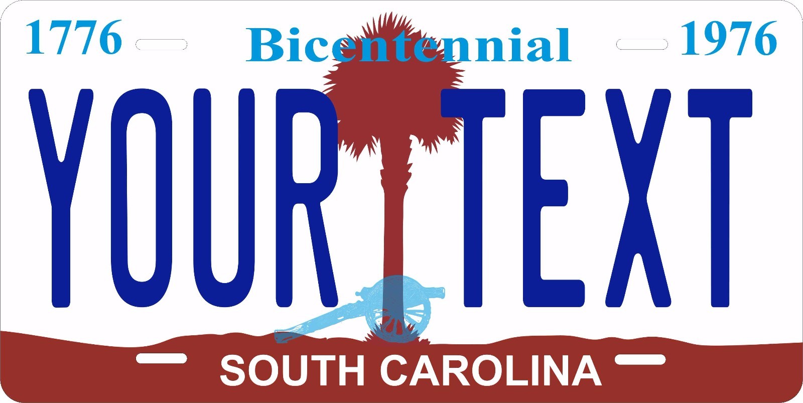 South Carolina 1976 License Plate Personalized Custom Car Bike ...