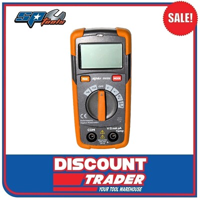 SP Tools Pocket Digital Multimeter with Temperature Probe - SP62015 ...