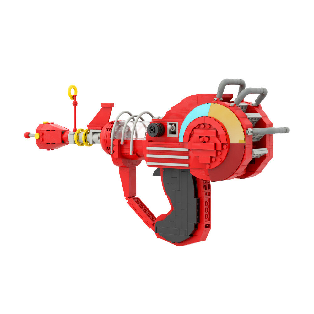 Raygun Model Red Version 680 Pieces from Video Game about ' Call ' MOC ...