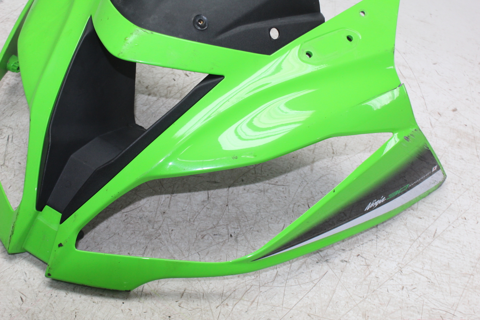13-18 KAWASAKI NINJA ZX6R ZX636 FRONT UPPER NOSE FAIRING COWL SHROUD | eBay