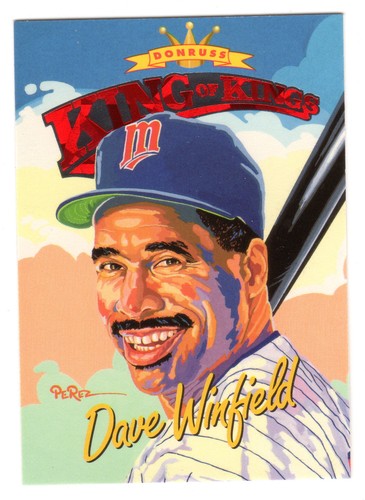 1994 Donruss Diamond Kings #DK-29 Dave Winfield Minnesota Twins | eBay