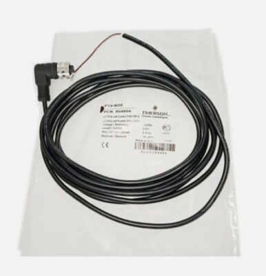 NEW IN BOX EMERSON Sensor cables Three meter line PT4-M30 804804 1 PCS ...
