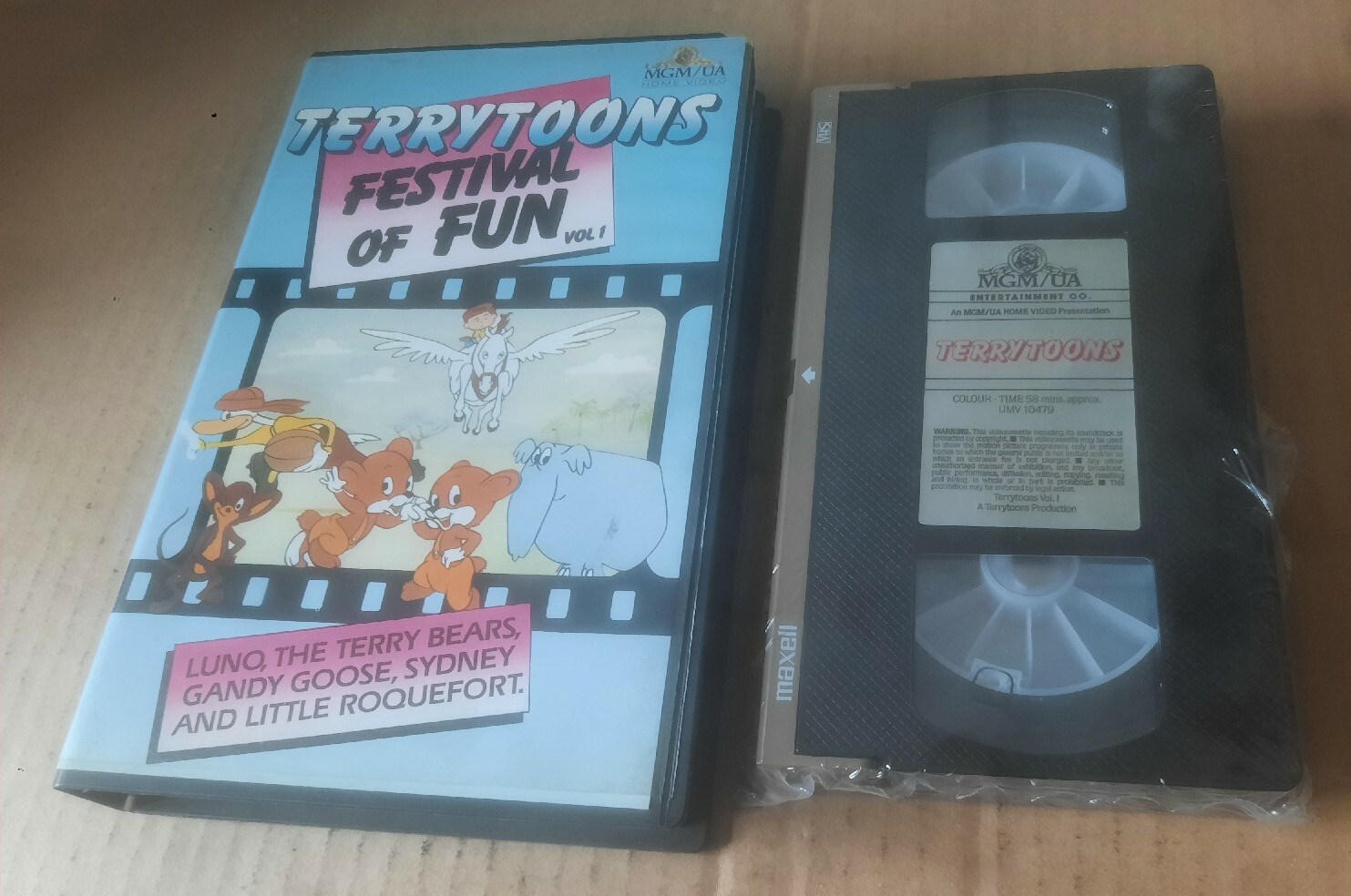 'Terrytoons: Festival of fun, vol. 1' (1984) (Mgm / Au) [vhs] (rare vhs ...