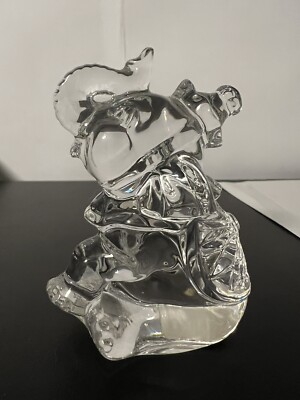 Princess House Elephant 24% Lead Crystal Figurine 3" Cute | eBay