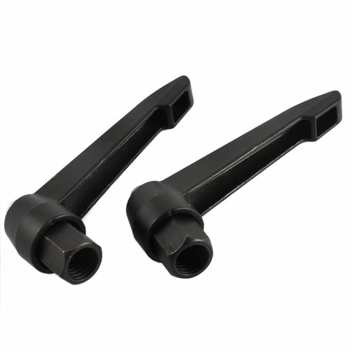 M12 Female Thread 95mm Lever Lathe Machinery Adjustable Clamping Handle ...