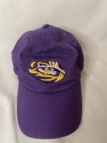 LSU TIGERS NIKE Team Hat Strapback Cap Purple Louisiana State | eBay