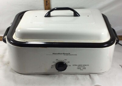 Vintage Hamilton Beach 18 Quart Roaster Oven Extra-Large 527w | eBay