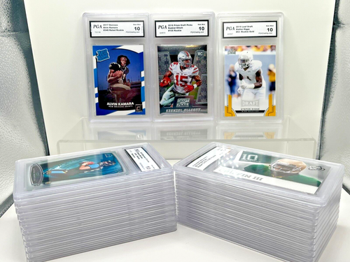 *25 CARD Rookie Gem Mint 10 Football Slab Lot Graded #3 | eBay