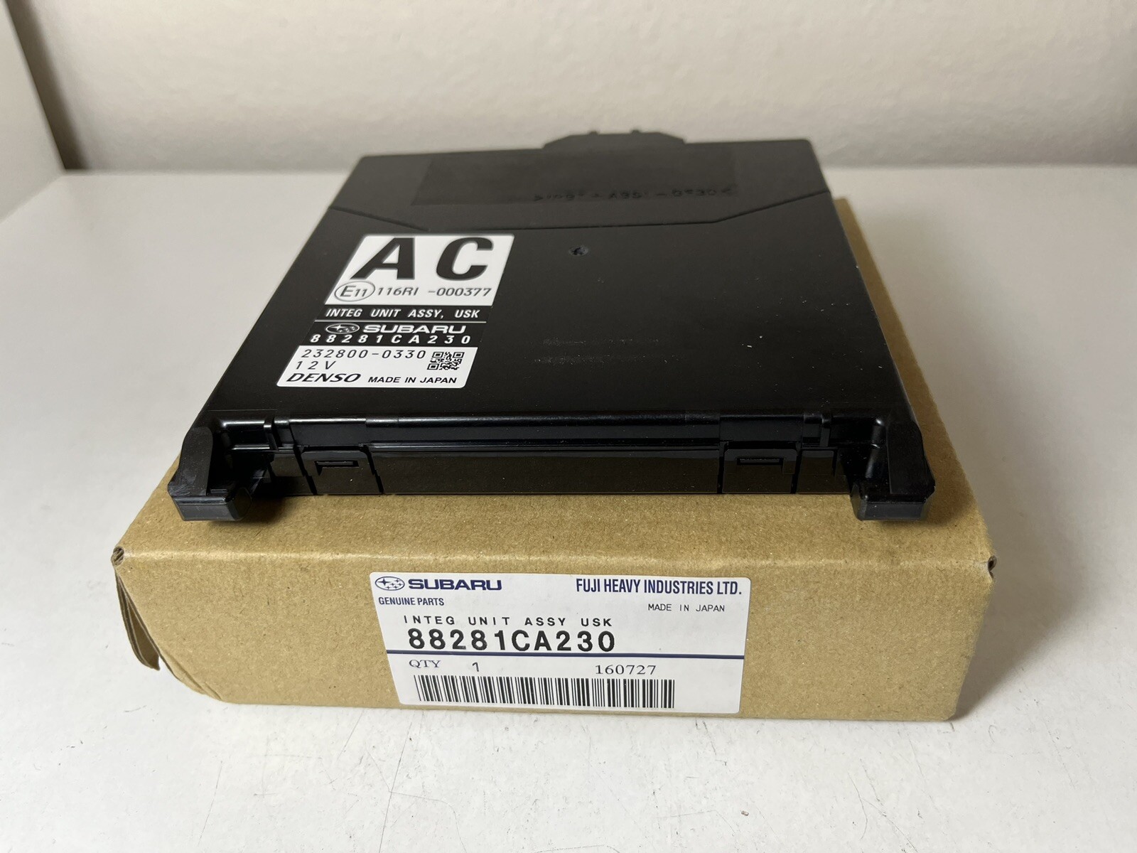 NEW Genuine OEM Subaru 88281CA230 Integrated Control Unit 2017 BR-Z ...