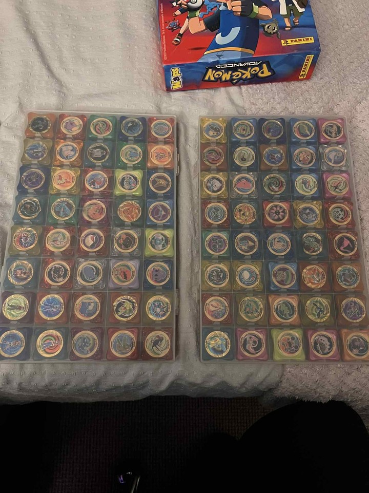 (MASTER SET COMPLETE) Pokémon Advanced Waps by Panini (2003) - VERY ...