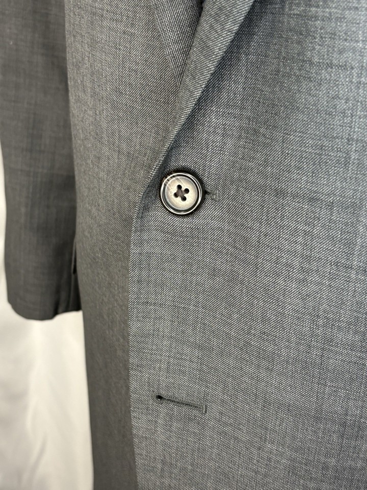 Lauren Ralph Lauren Men's 46R (37x32) Wool 2 Piece Gray Suit | eBay