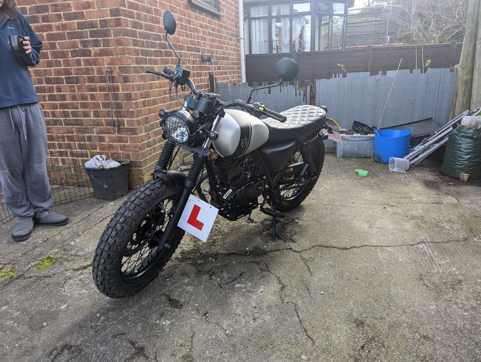 2023 Mutt RS13 125cc Retro Scrambler Style | eBay UK
