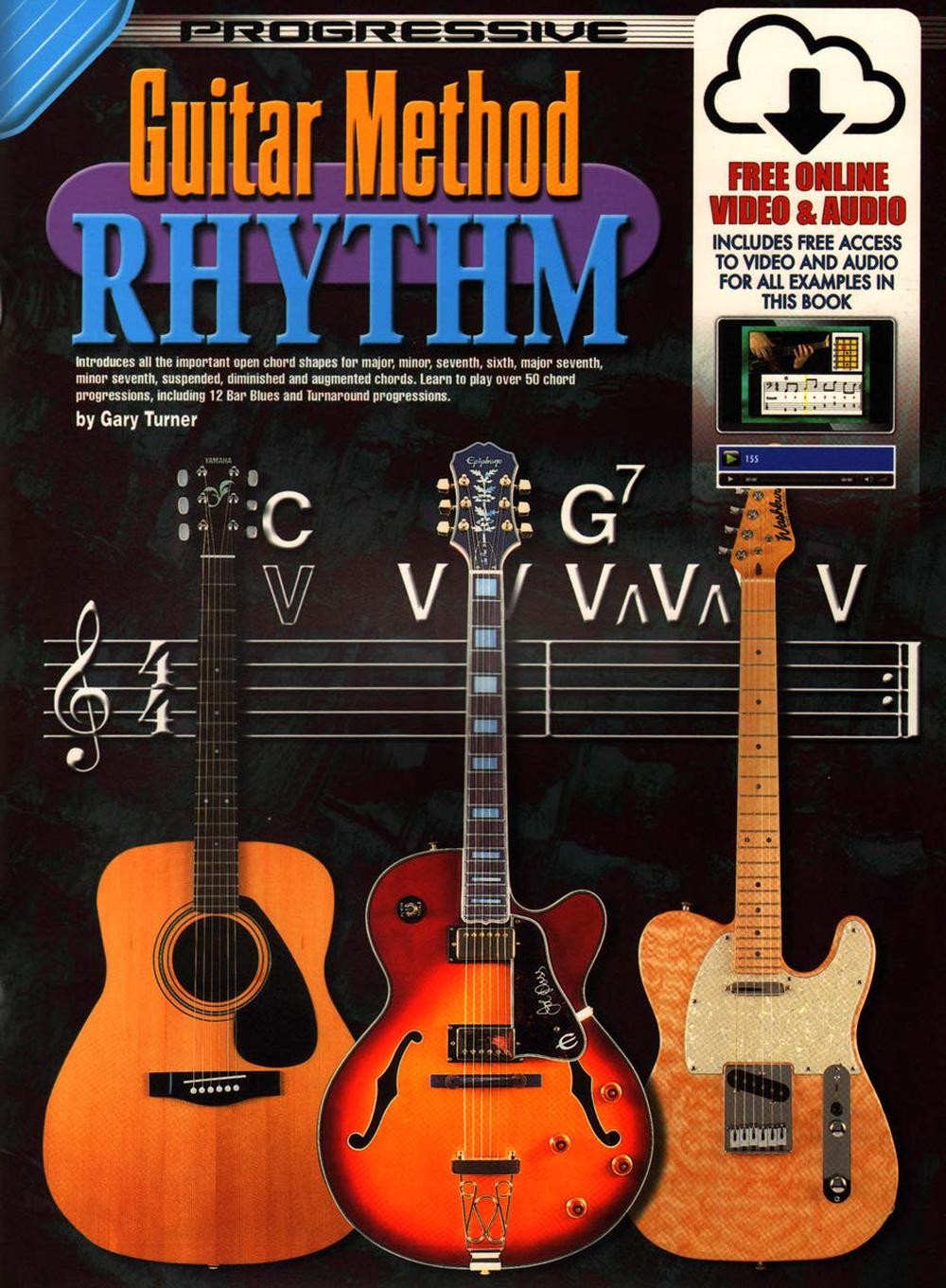 Progressive Guitar Method Rhythm: With Poster by Gary Turner (English ...