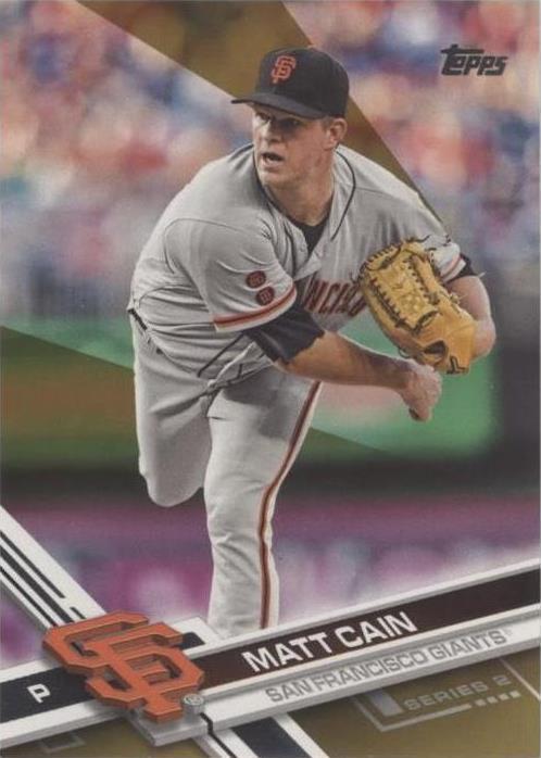 2017 Topps - Matt Cain #693 Gold /2017 for sale online | eBay