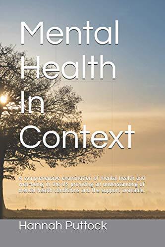 Mental Health In Context: A compr... by Puttock, Mrs Hannah Paperback ...