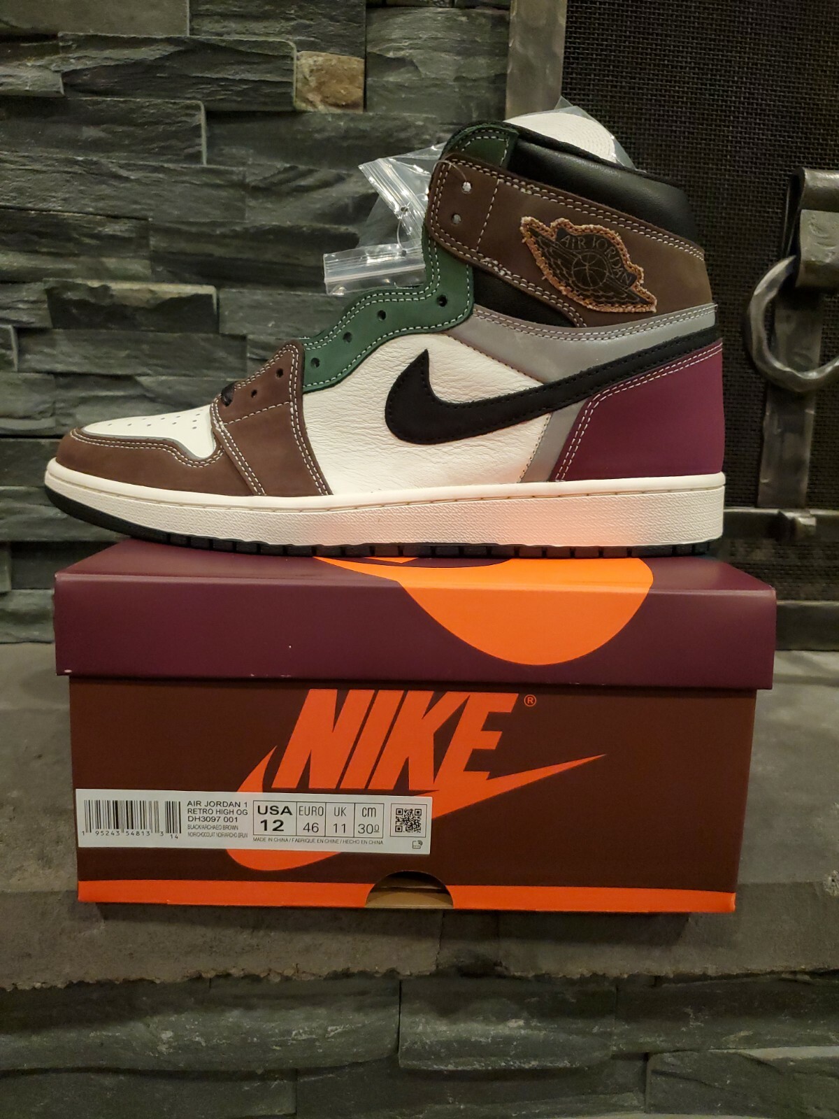 Nike Jordan 1 Hand Crafted Craft Size 12 DEADSTOCK | eBay