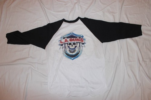 LA GUNS Cocked Sunset Strip Ragland Jersey LOS ANGELES GLAM Mens Large ...
