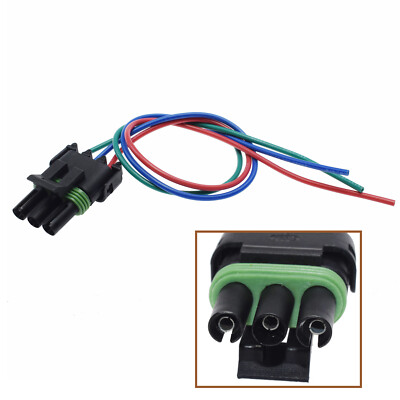 3 Way For TPI TBI Chevy GM MAP Pressure Sensor Wire Pigtail Connector ...