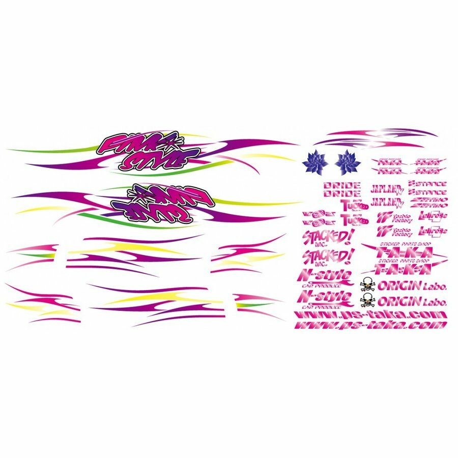 RC Car Decal set Miki Takagi 2017 S13 SILVIA Vinyl Sticker TAKA Japan ...