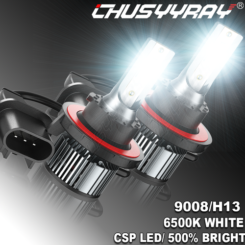 2X 9008 H13 LED Headlight High Low Beam Bulbs Kit 6500K For Ford F 150 ...