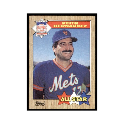 1987 Topps Keith Hernandez Baseball Cards #595 | eBay