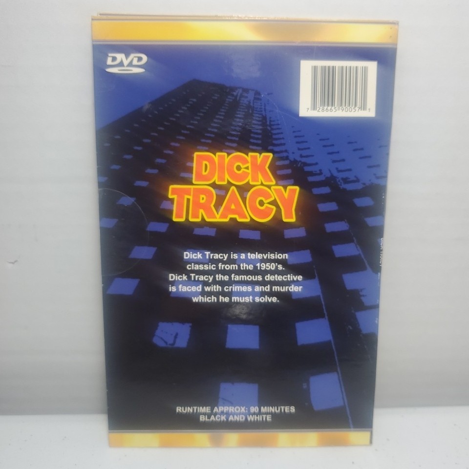 DICK TRACY TREASURE BOX COLLECTION (VERY RARE) DVD Movie New Sealed ...