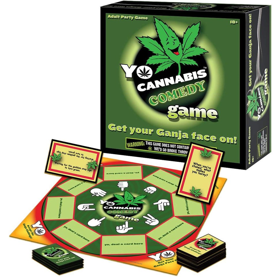 Comedy Weed Game for Adults - Fun Marijuana Party Game with Cards ...