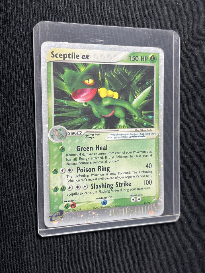 Pokémon TCG Sceptile Ex 93/95 Team Magma Vs Team Aqua Holo Rare | eBay UK