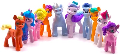 MY LITTLE PONY Figure Play Set NEW GENERATION PVC TOY Hitch PIPP Sunny ...