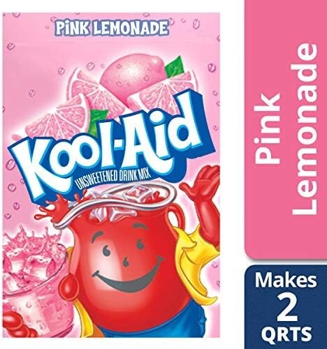 Kool-Aid Strawberry Lemonade Unsweetened Drink Mix 48 pack | eBay