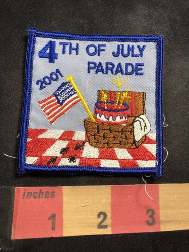 2001 4th Of July Parade American Flag Independence Day Patch 80D7 | eBay