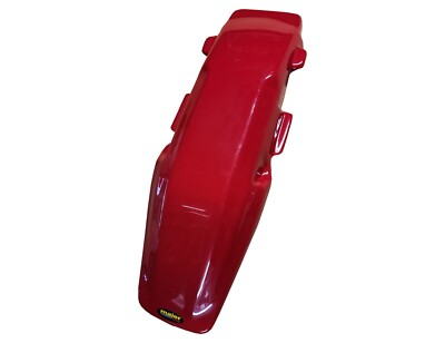 1981-83 Honda XR200R Maier Red Plastic Rear Motorcycle Fender Mud Guard ...