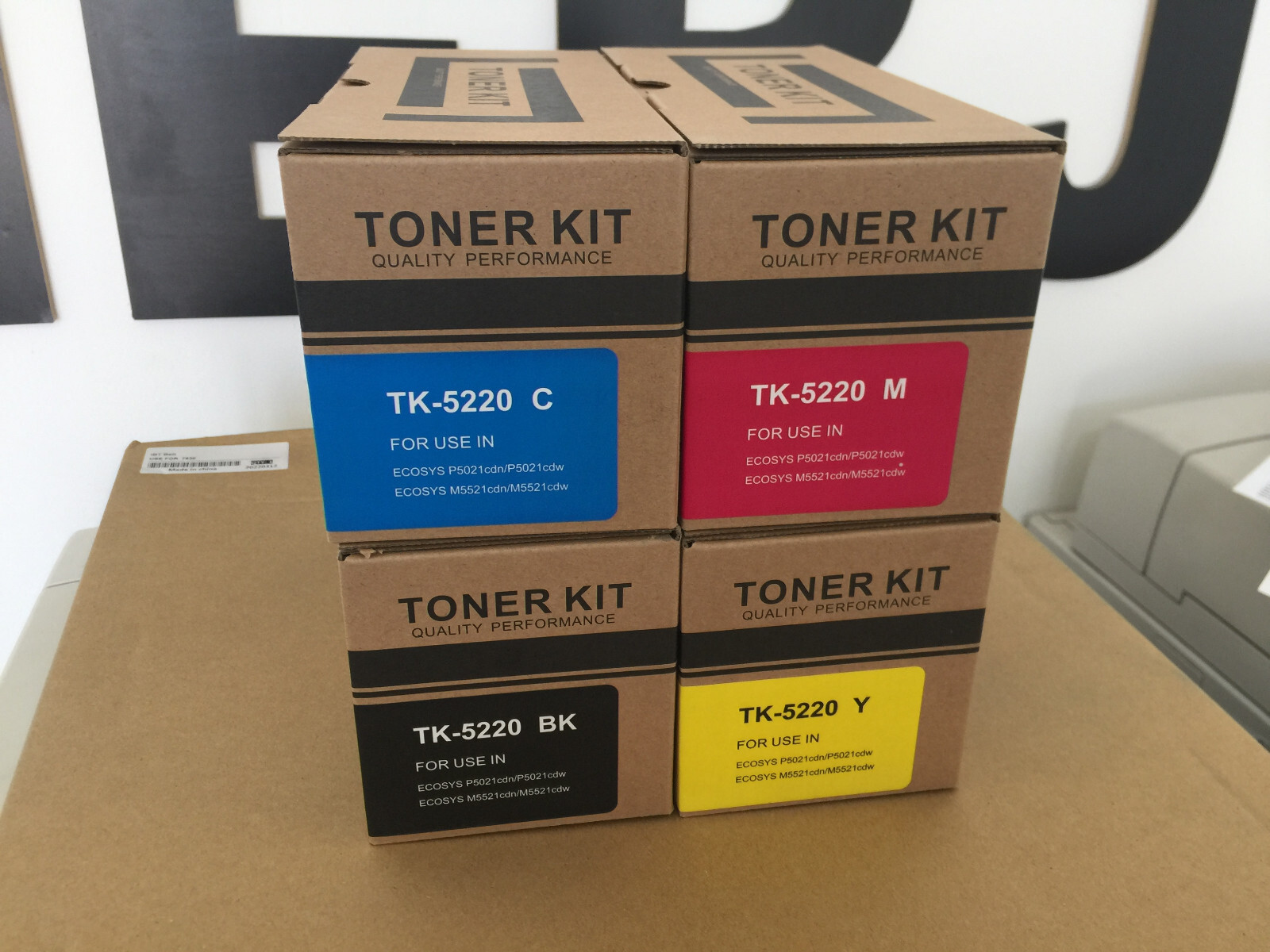TK-5220 toner Set 4 Colors | eBay