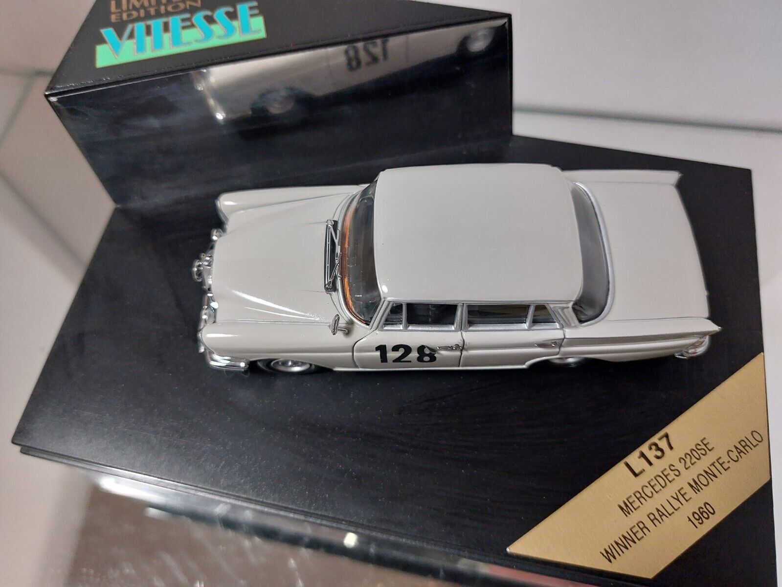Vitesse L137 Mercedes 220SE Winner Rallye Monte-carlo 1:43 In Box Mint ...