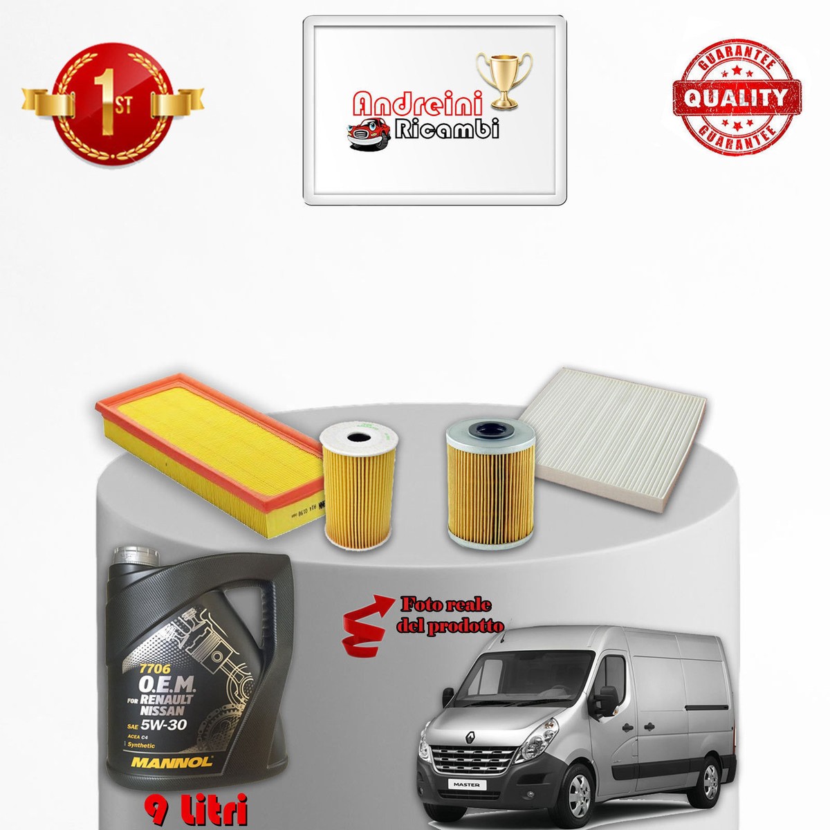 Kit Tagliando Beverly 300 Yamaha Majesty 400 Kit Tagliando - Olio ...