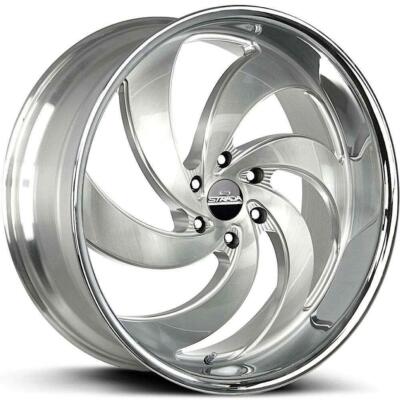 26 inch 26x10 Strada RETRO 6 Brushed Silver wheels rims 6x135 +26 | eBay